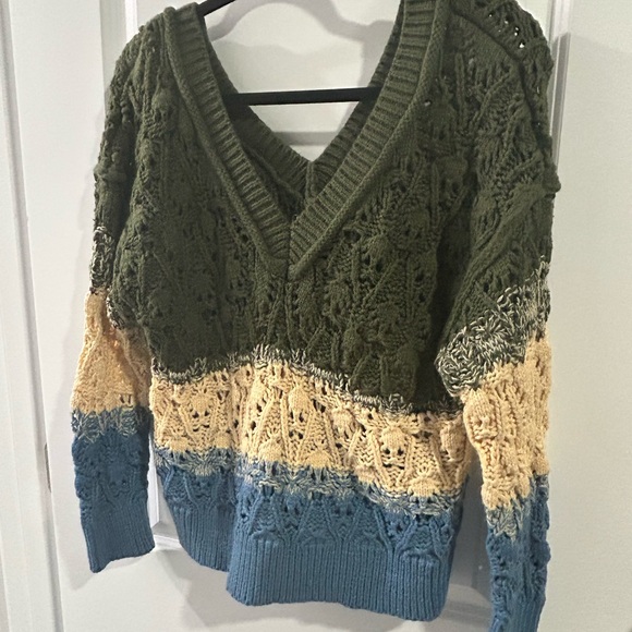 POL | Sweaters | Colorblock Vneck Sweater Pol | Poshmark